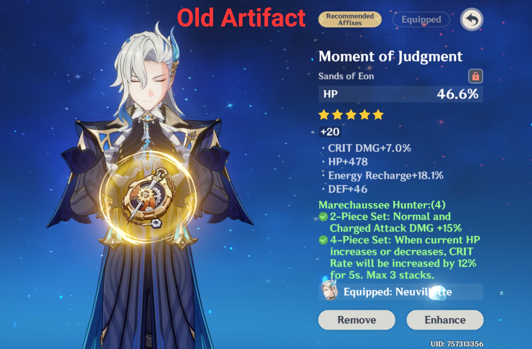 After Many Months of Farming, I Finally Have a Good HP Piece 🫠 Genshin ...