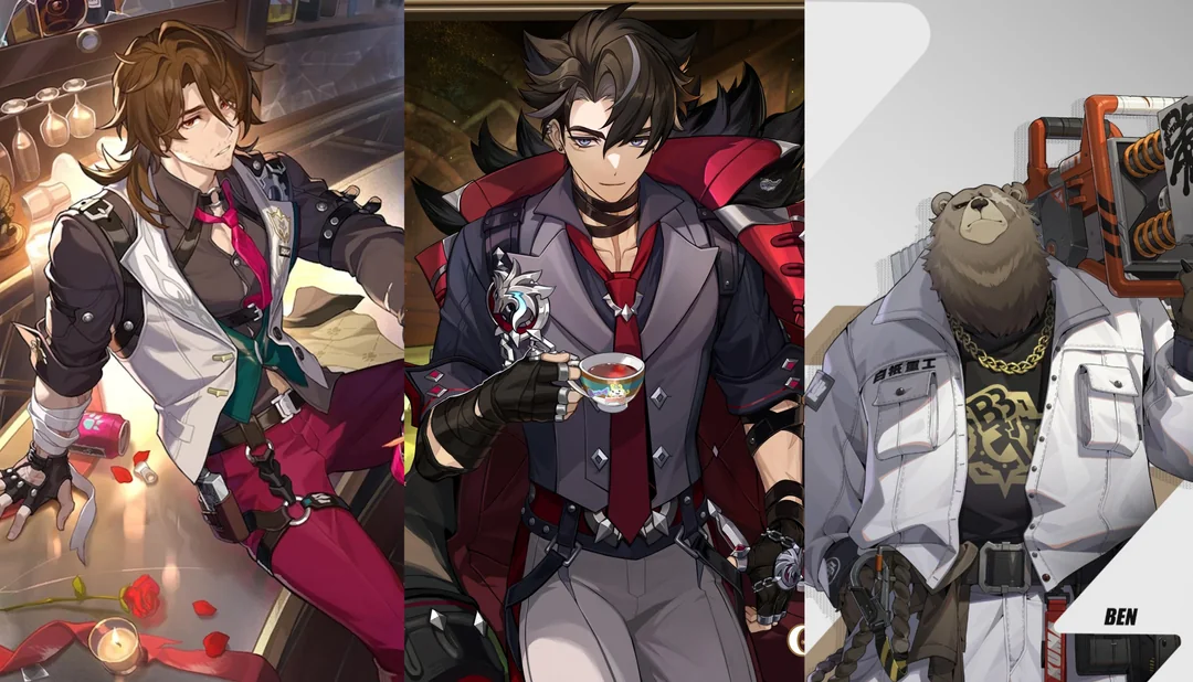 Shoutout to the buffest playable male characters in each Hoyo game 🗣️ ...