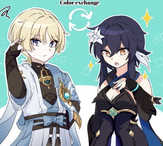 Color swap ️ ️ Genshin Impact | HoYoLAB