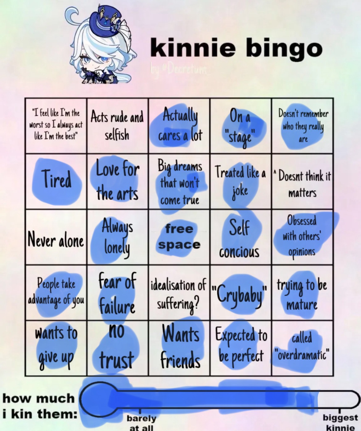 Furina kinnie bingo!!! Genshin Impact | HoYoLAB