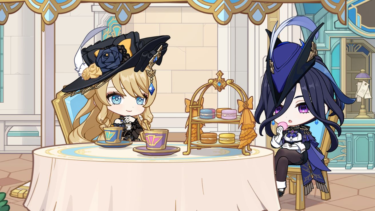 Chibi Tea Time Genshin Impact | HoYoLAB