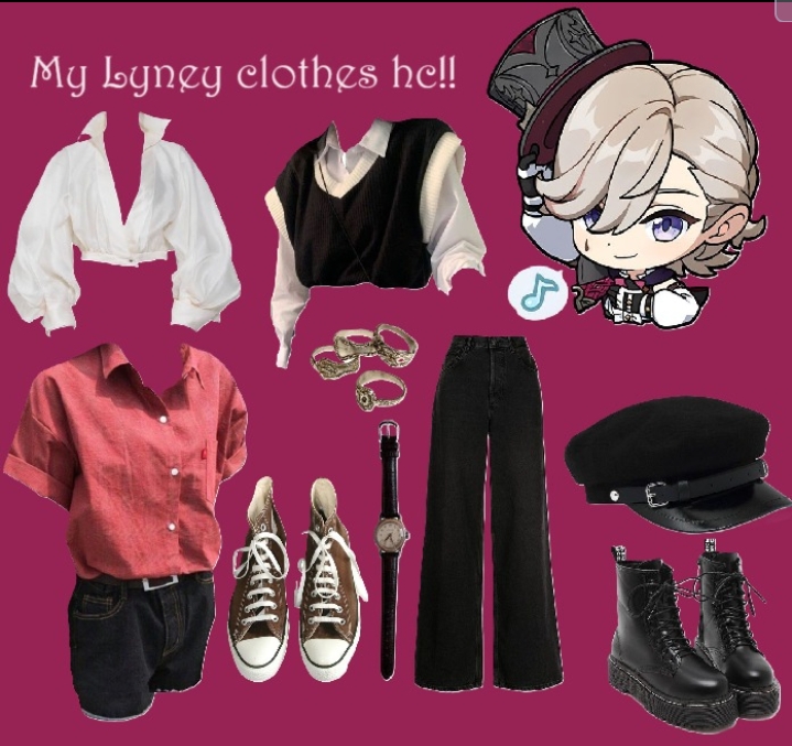My Lyney clothes hc :) Genshin Impact | HoYoLAB