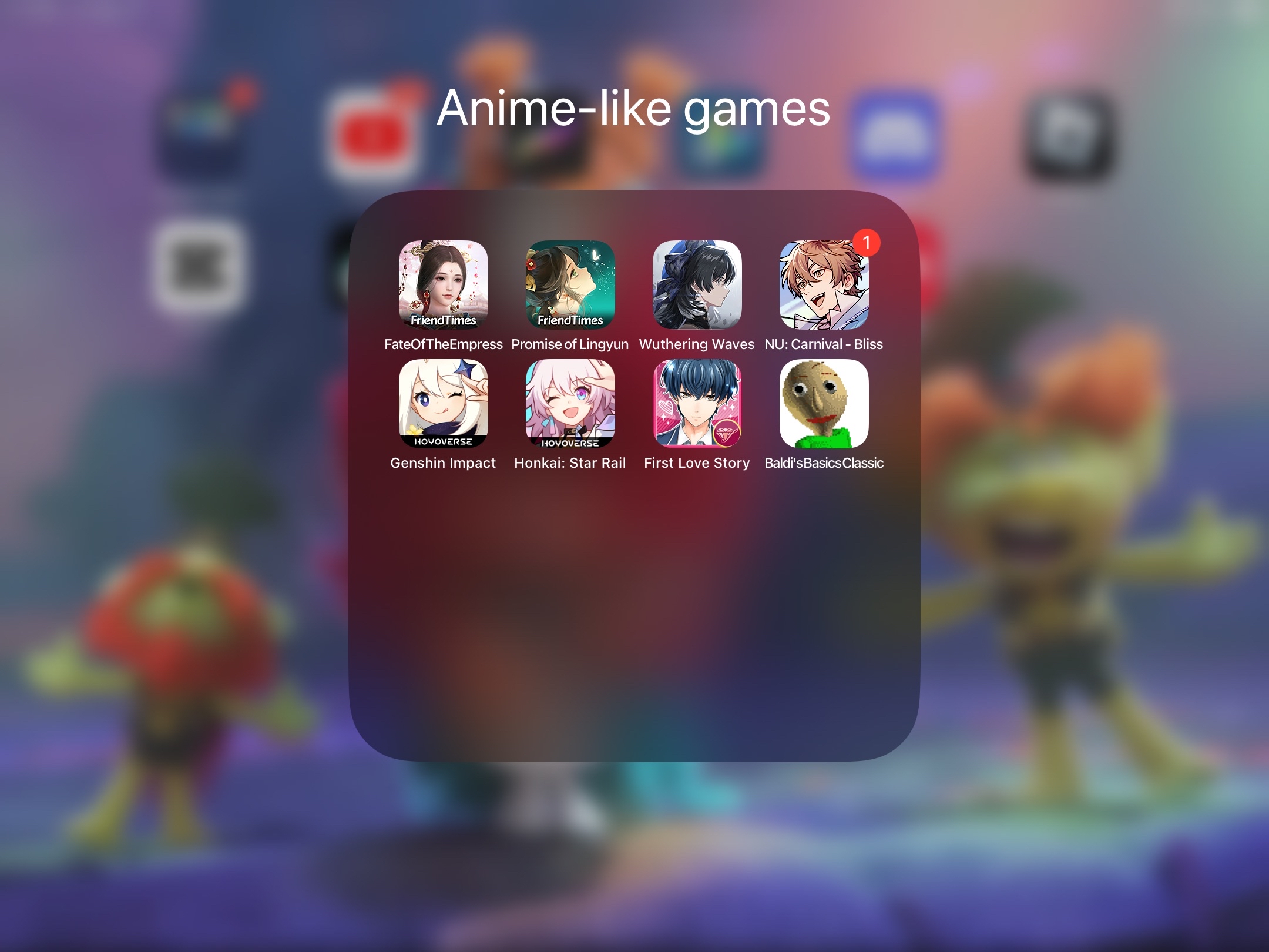 Wow my favorite anime bbg 😍 | HoYoLAB