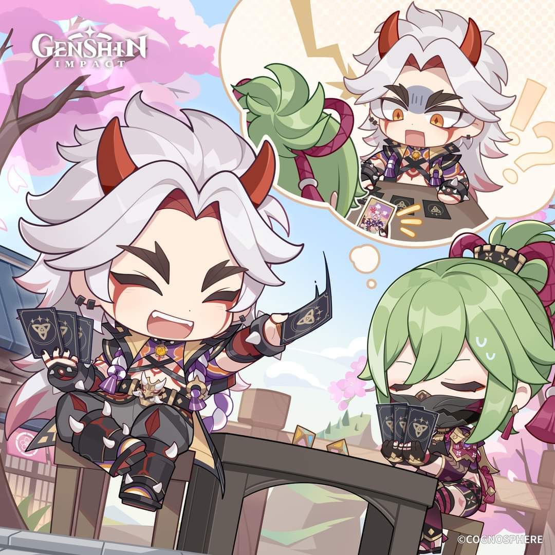 Happy Birthday (June 1) Arataki Itto! 🎂🥂🥳🎉🎈 🪨Geo-Claymore-Leader of ...