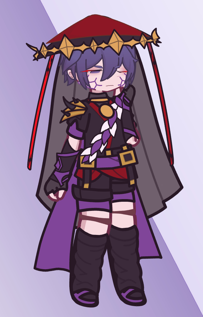 The Balladeer in Gacha Life 2 Genshin Impact | HoYoLAB