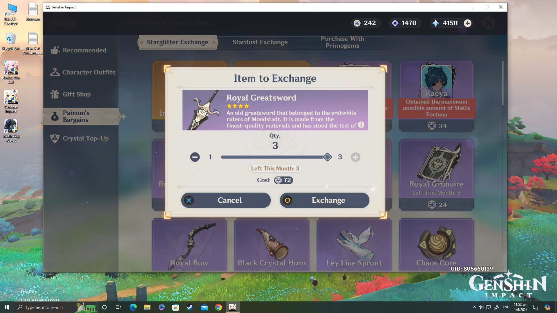 Monthly Shopping ^^ Genshin Impact | HoYoLAB