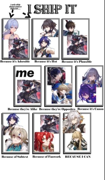 my hsr ships Honkai: Star Rail | HoYoLAB