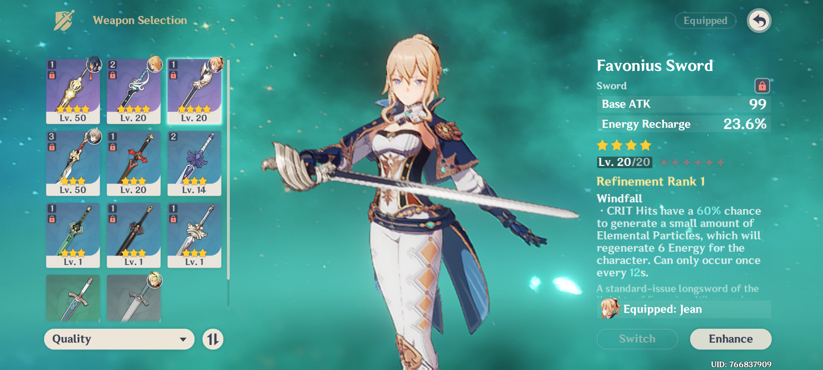 OMG I JUST PULLED JEAN IM NOT EVEN JOKING ON ONE WISH TOO😭 IM SO HAPPY😭 Genshin Impact | HoYoLAB