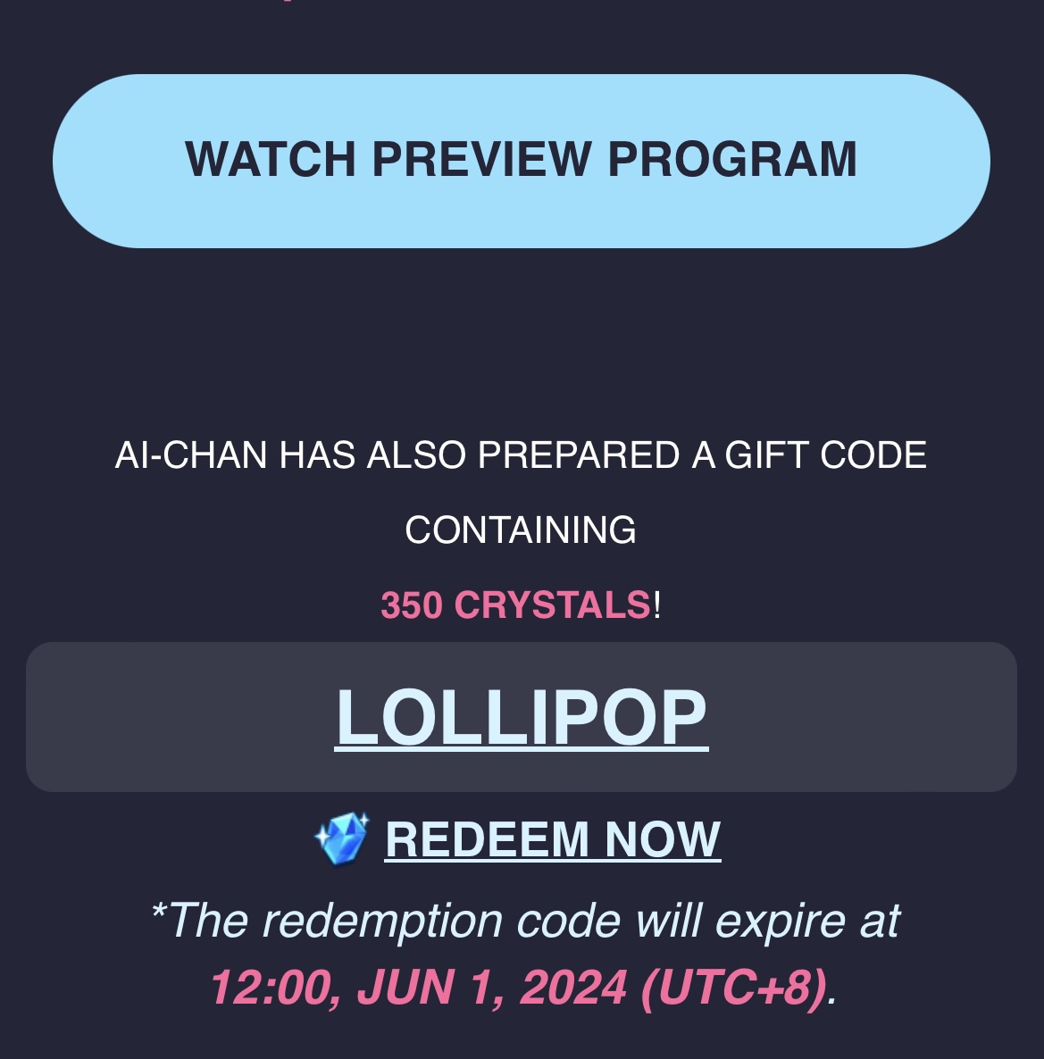 🥰🎁New code Lollipop for Honkai Impact 3rd🥰🥰🎁🎁🎉 Honkai Impact 3rd | HoYoLAB