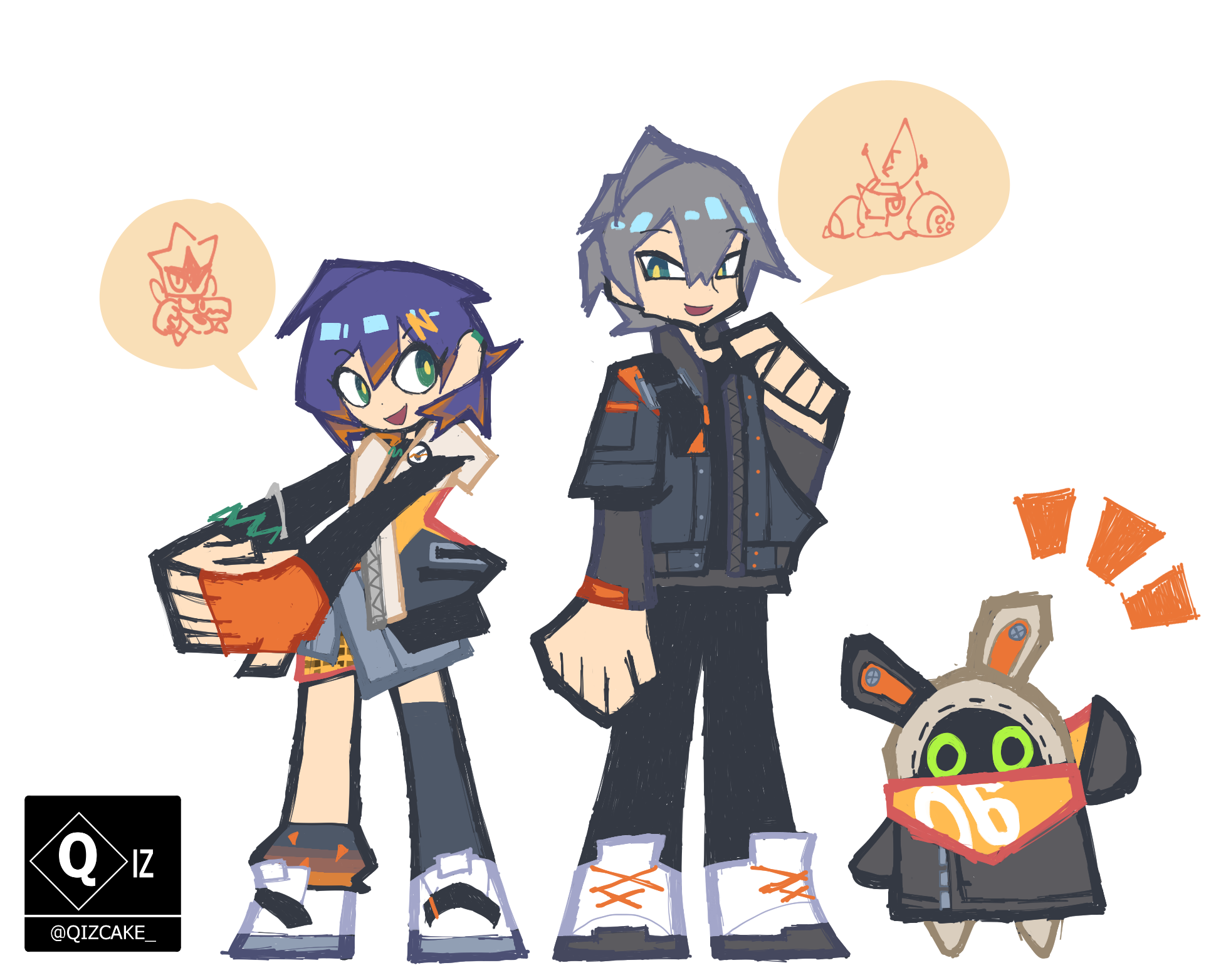 I drew the ZZZ cast :D Zenless Zone Zero | HoYoLAB