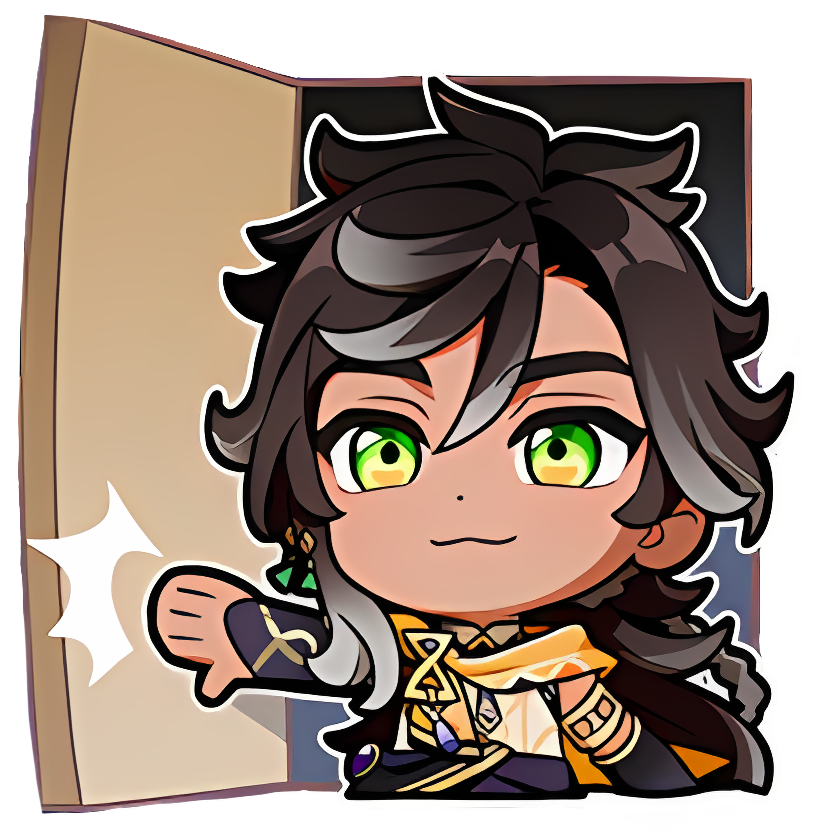 Official Sethos Stickers! (High Quality, free to use) Genshin Impact ...