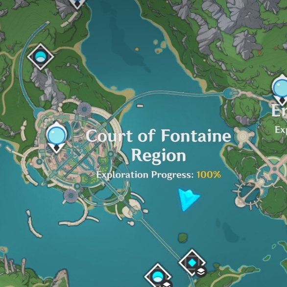 I have been playing genshin for 2 days just to finish exploring court ...
