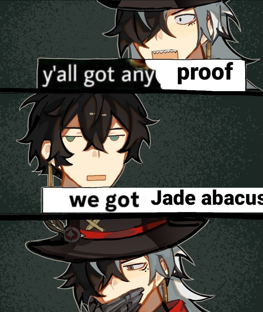 Dan Heng, please leave this Jade abacus alone 😭😭😭 Honkai: Star Rail ...