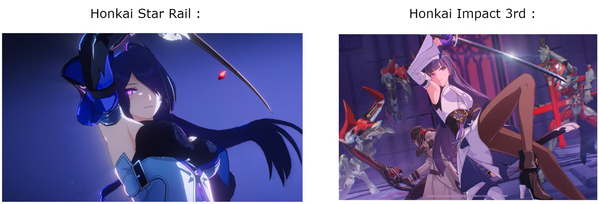 Mei in hsr vs Mei in hi3 Honkai: Star Rail | HoYoLAB
