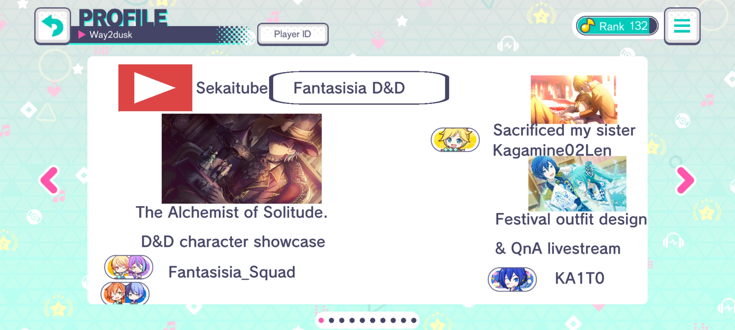 Project SEKAI custom profile sekaitube memes | HoYoLAB