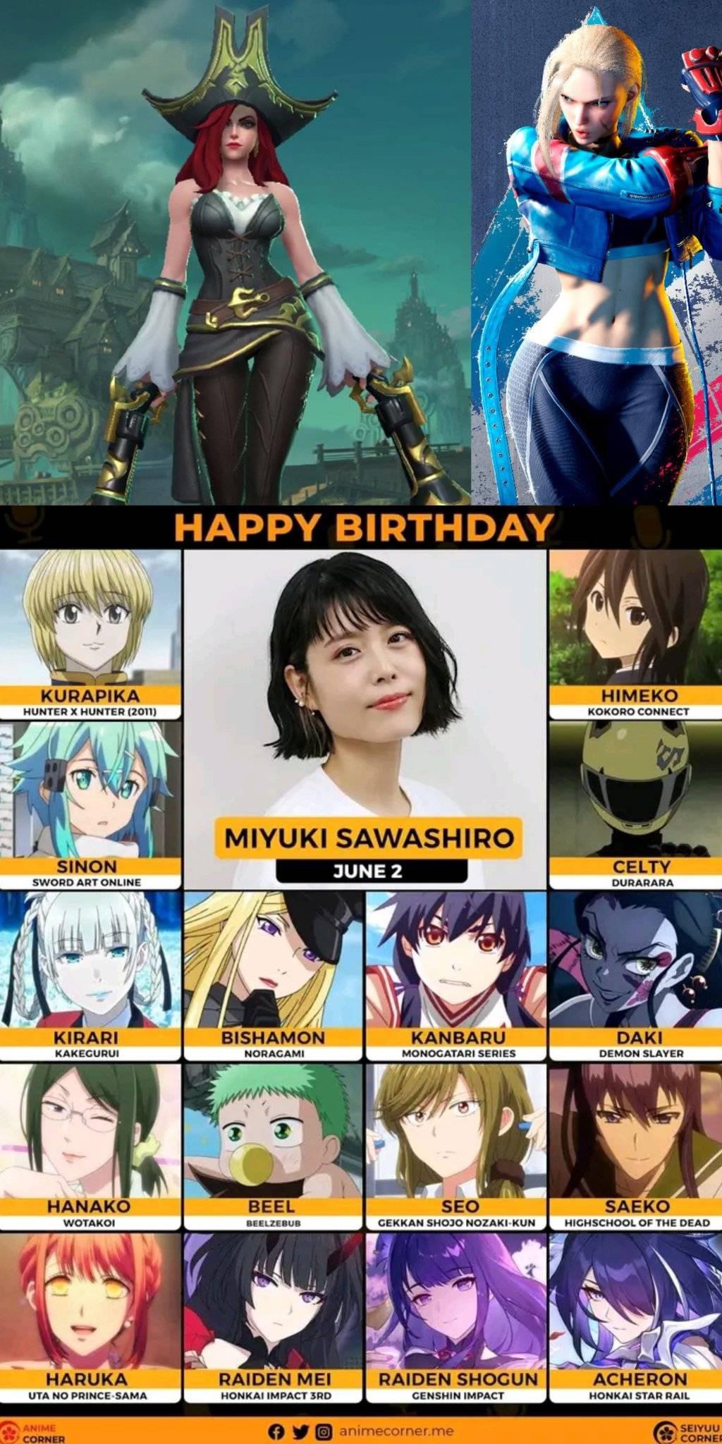 The goat VA behind raiden and acheron Honkai: Star Rail | HoYoLAB