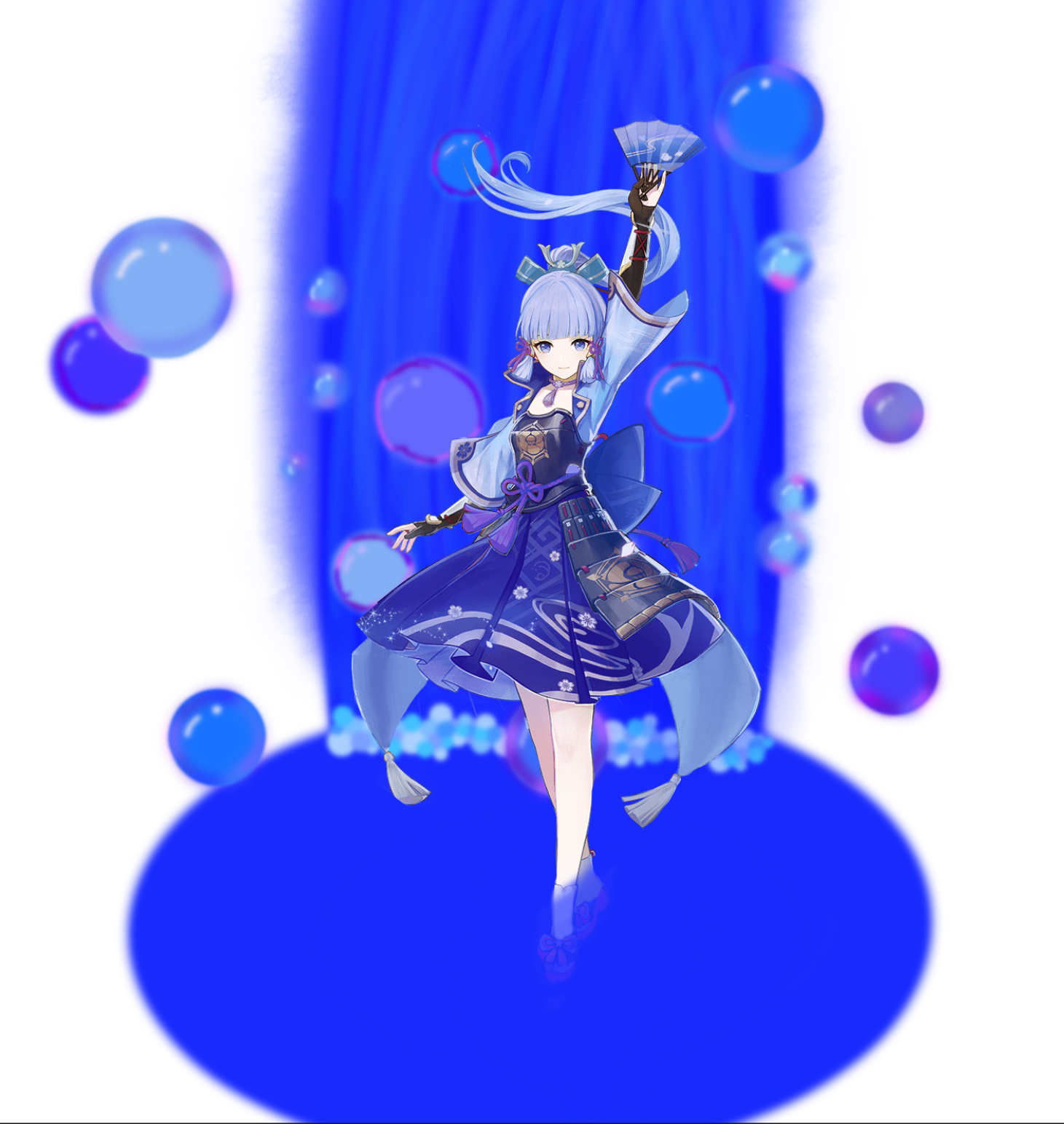 Ayaka hydro redesign with splash art Genshin Impact | HoYoLAB