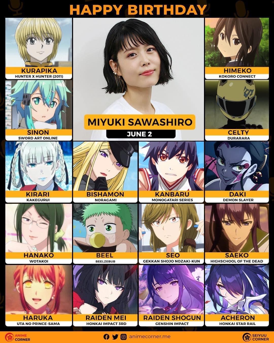 Happy Birthday to Sawashiro Miyuki Genshin Impact | HoYoLAB