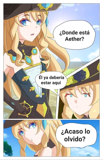 Mini historia de Aether x Navia Genshin Impact | HoYoLAB