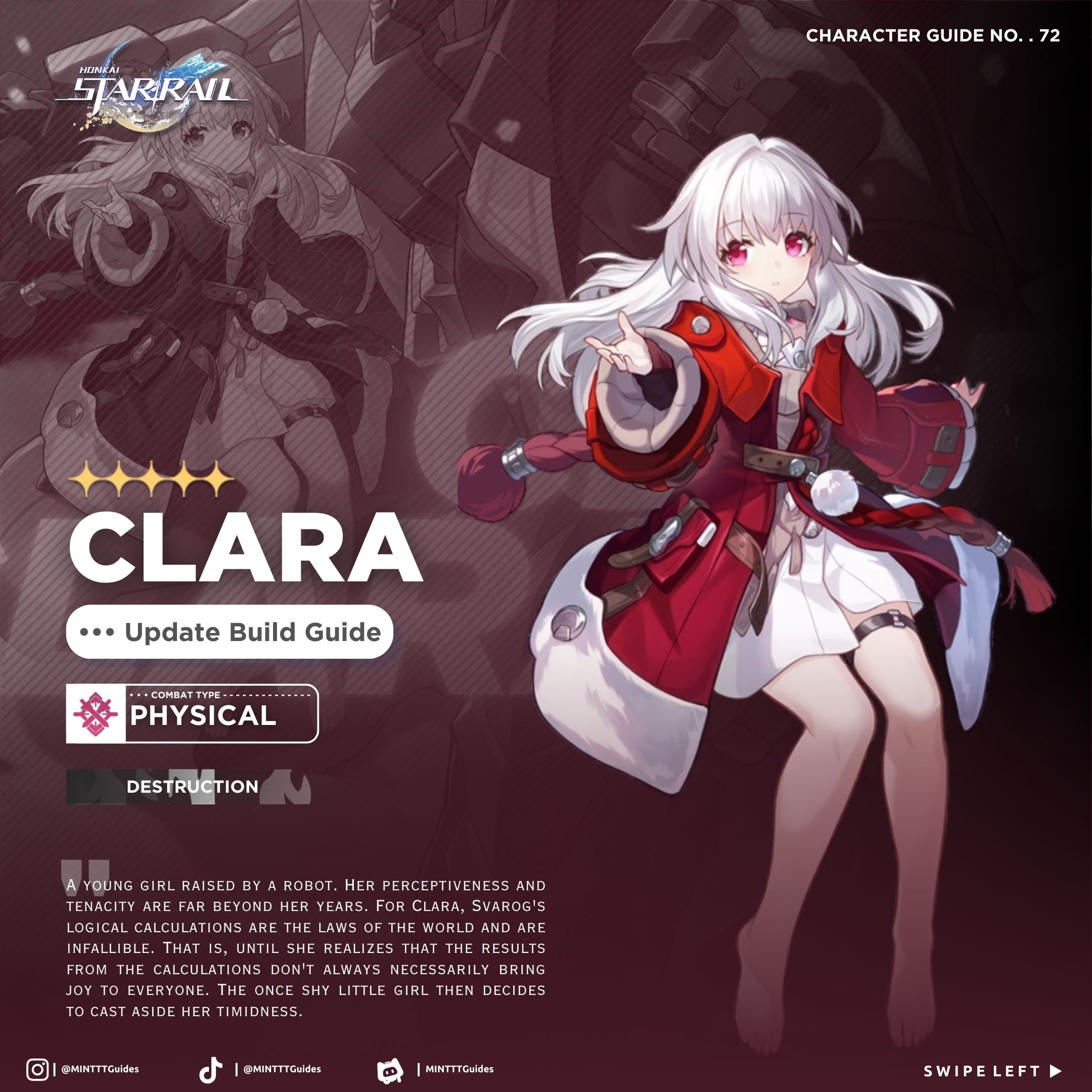 CLARA - UPDATED BUILD GUIDE (V2.2) | HONKAI: STAR RAIL Honkai: Star ...
