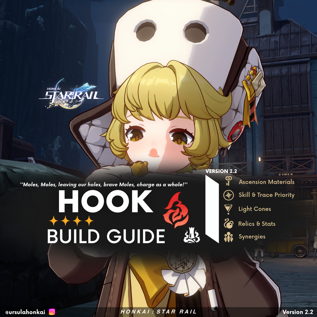 [Version 2.2] Hook Build Guide Honkai: Star Rail | HoYoLAB