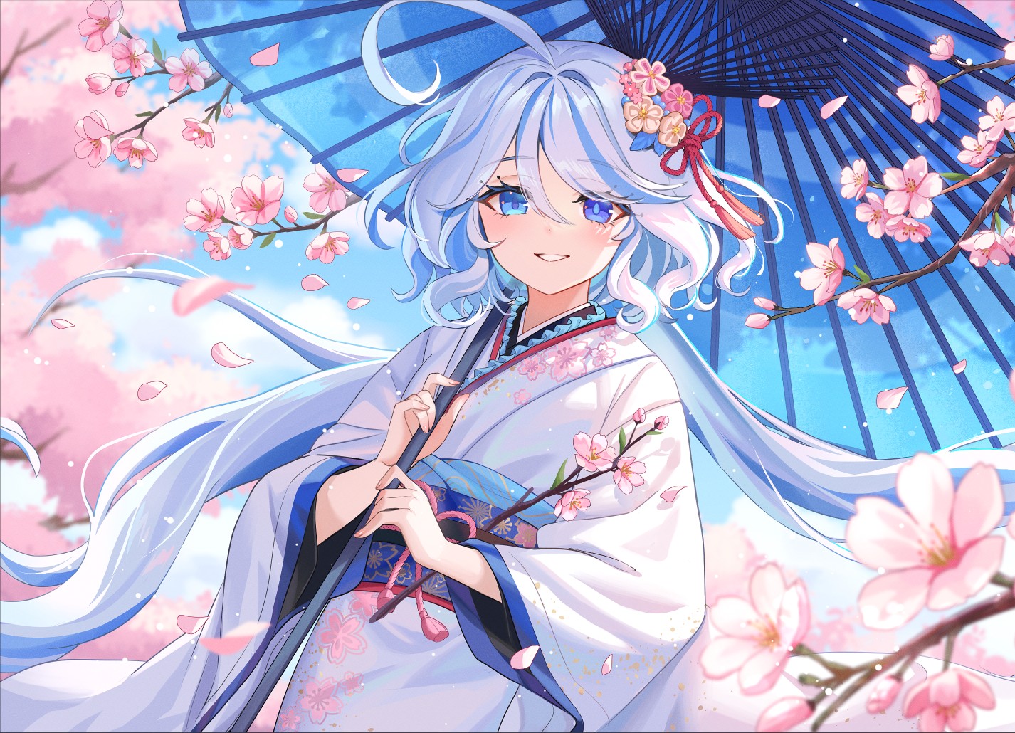 I thought she was Ayaka at first !! Genshin Impact | HoYoLAB