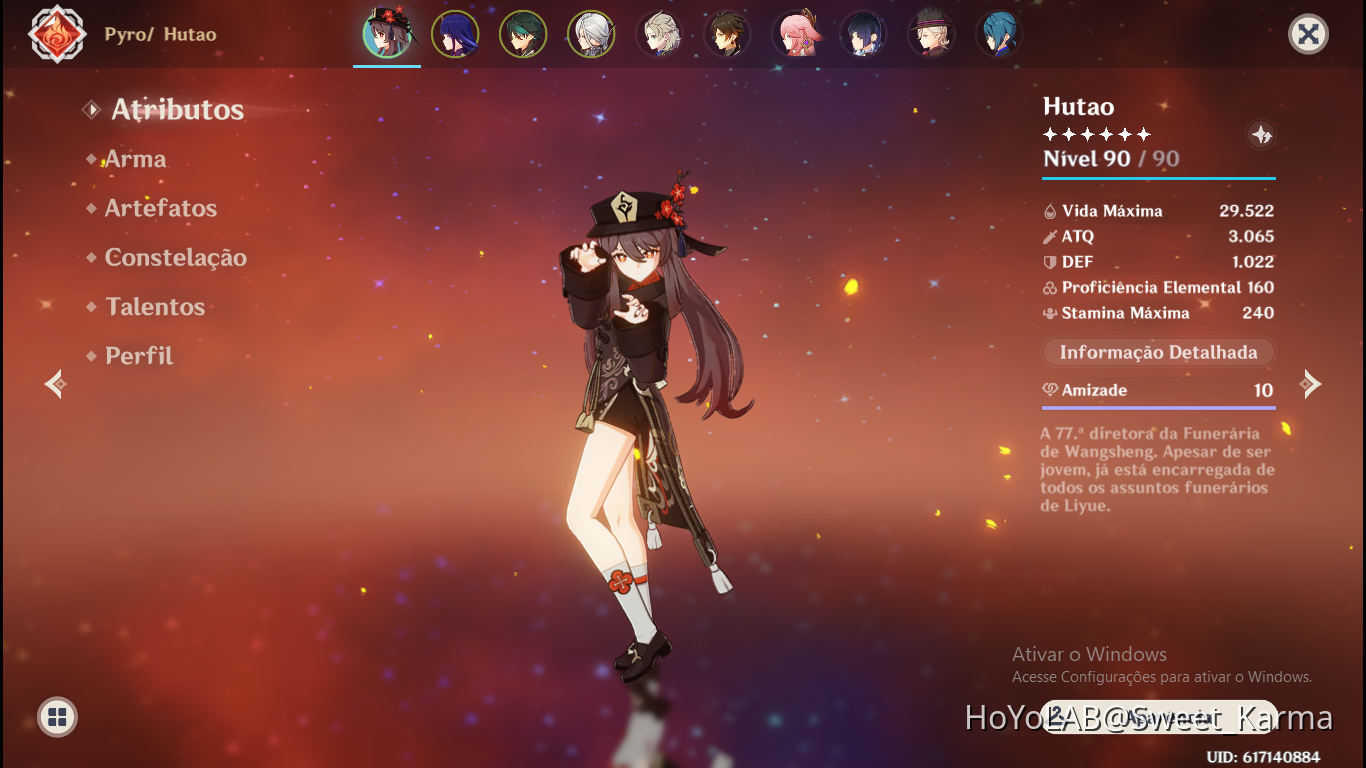 A mais nova build da minha Arconte Pyro Genshin Impact | HoYoLAB