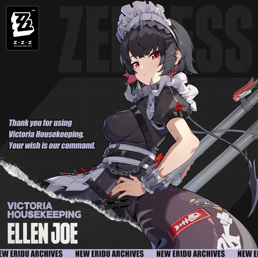 Ellen Joe Fan here... Zenless Zone Zero | HoYoLAB