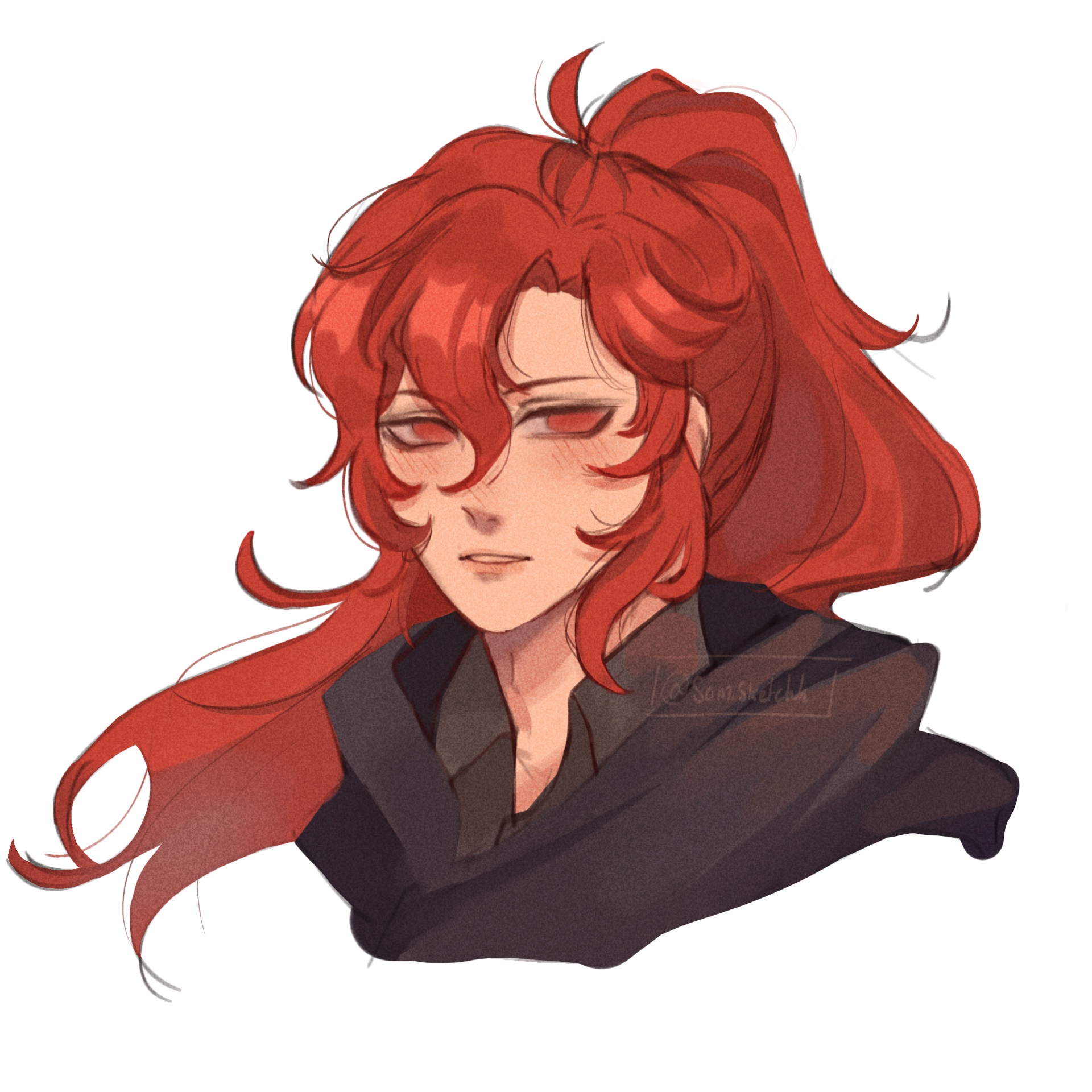 diluc in this hairstyle >> Genshin Impact | HoYoLAB