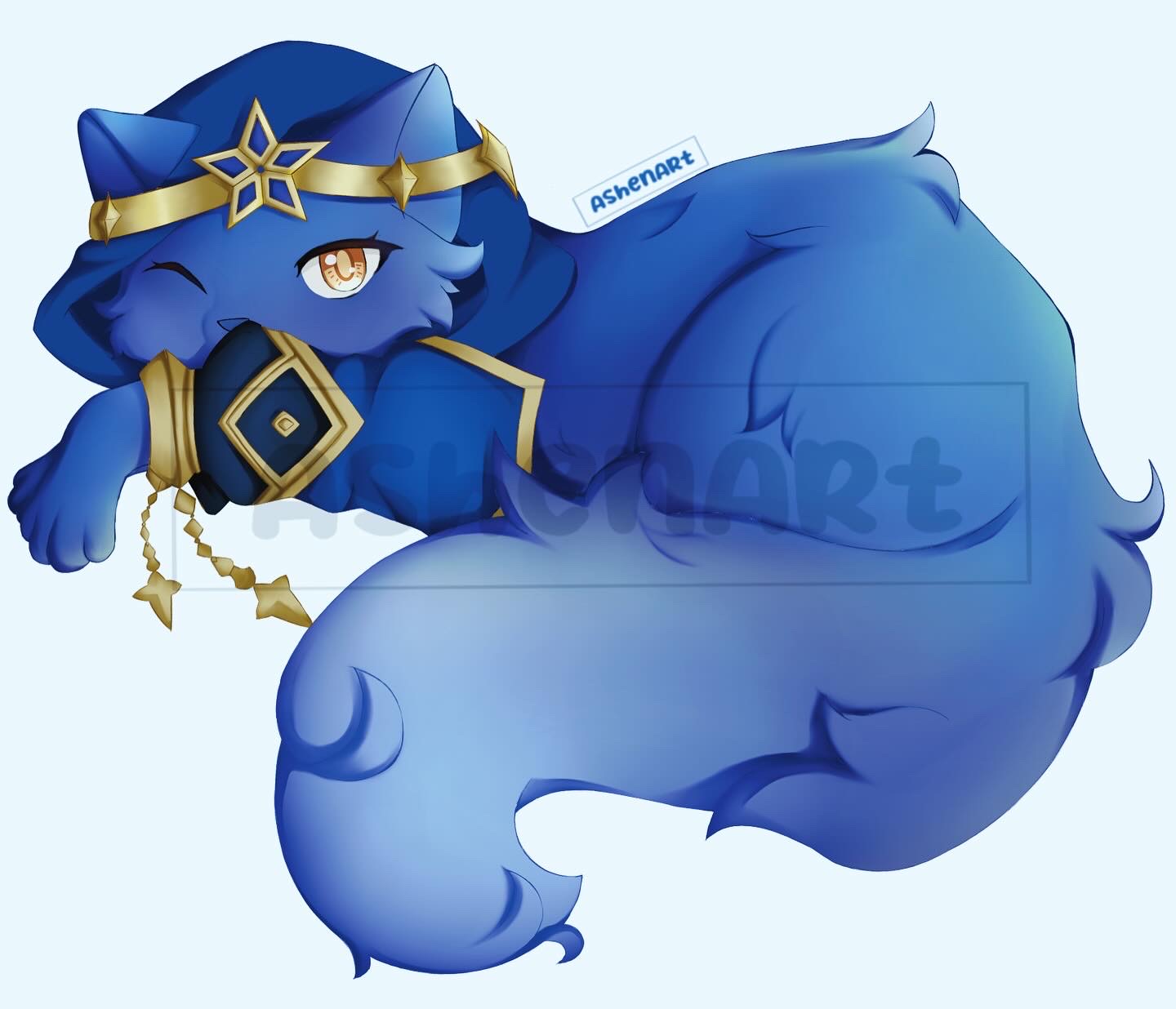 Layla cat sticker Genshin Impact | HoYoLAB