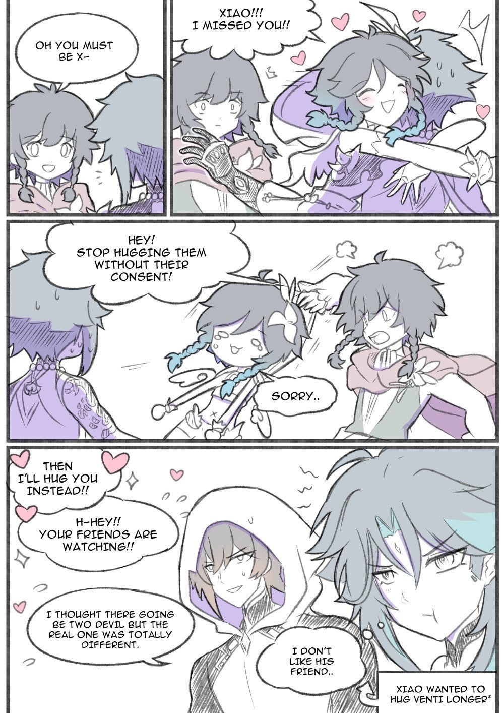 Venti loves xiao Genshin Impact | HoYoLAB