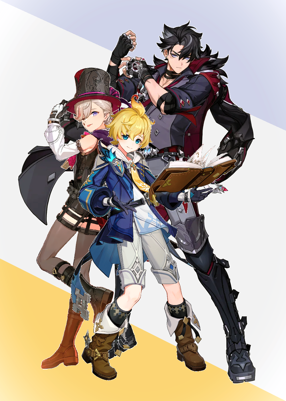 💖 Lyney/Wriothesely/Mika OT3 Render Edit 💖 Genshin Impact | HoYoLAB