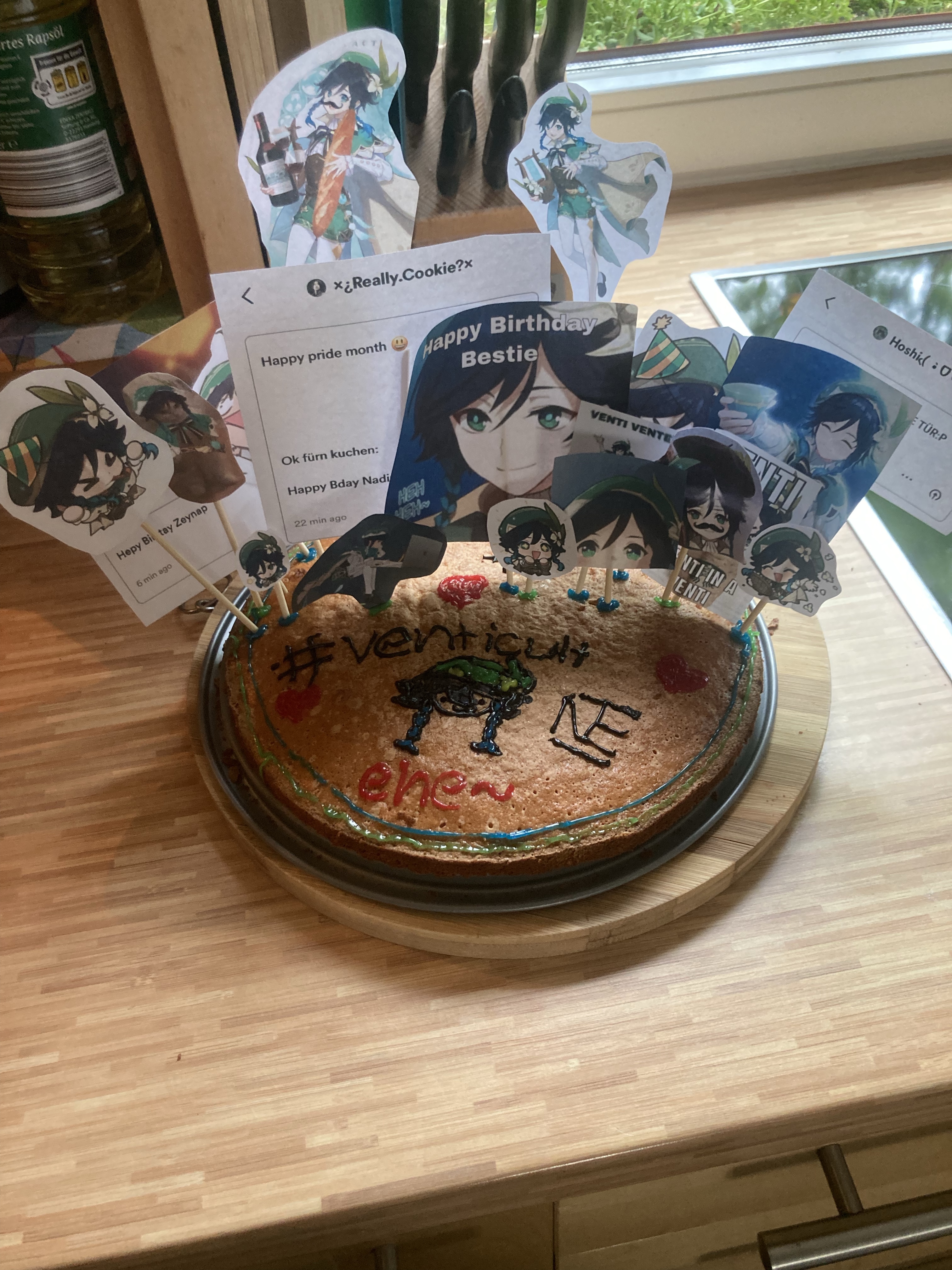 Let me present to you… smash cake venti edition Genshin Impact | HoYoLAB