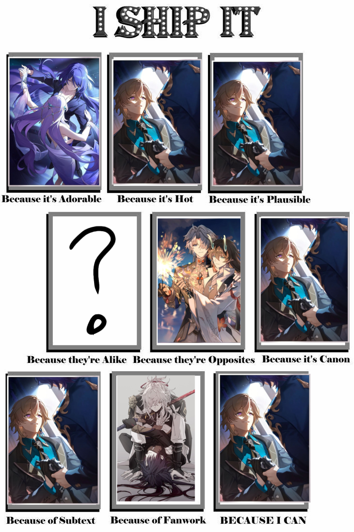 Hsr ships I ship except I have a favorite Honkai: Star Rail | HoYoLAB