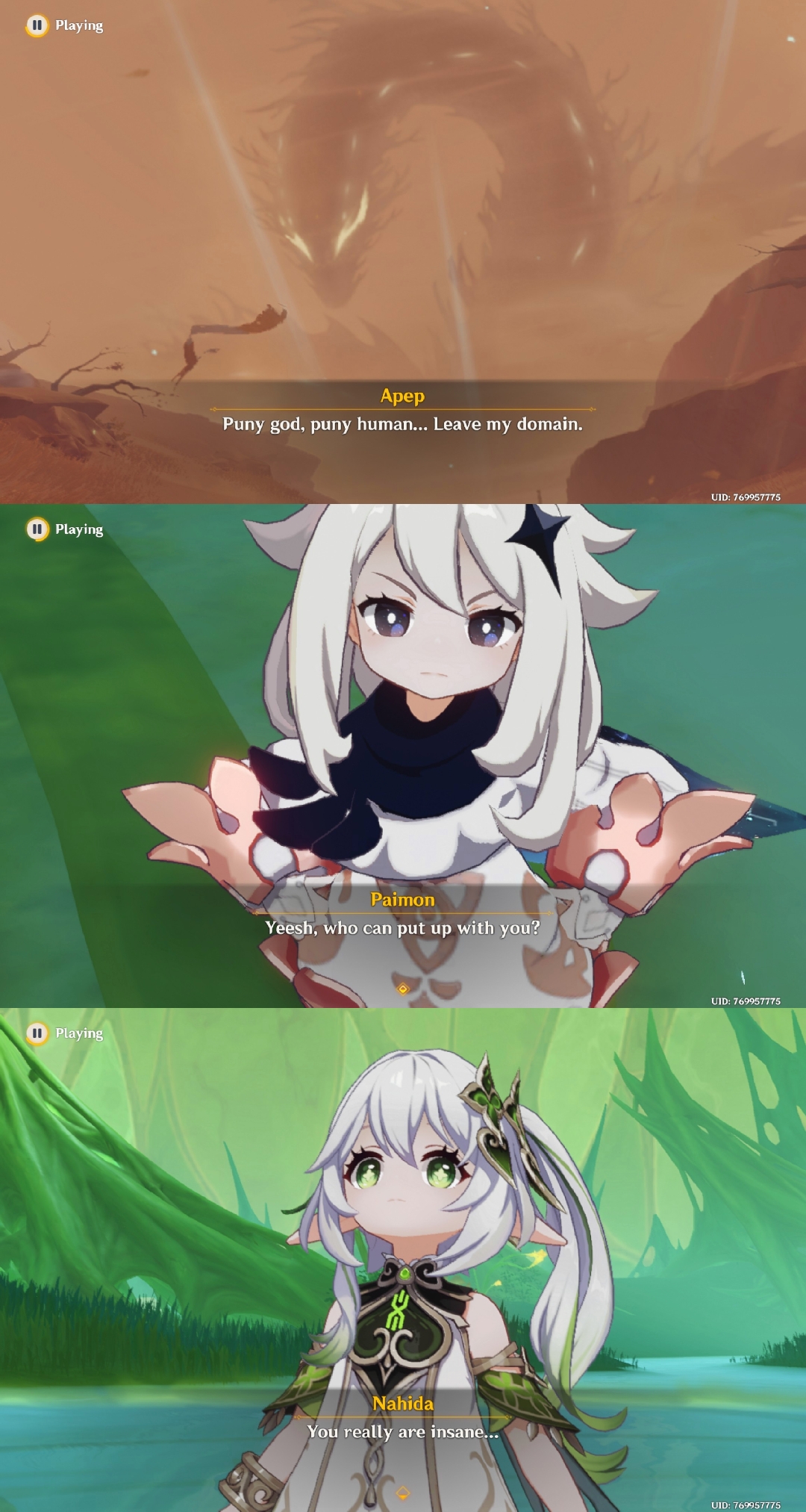 Nahida & Paimon Genshin Impact | HoYoLAB