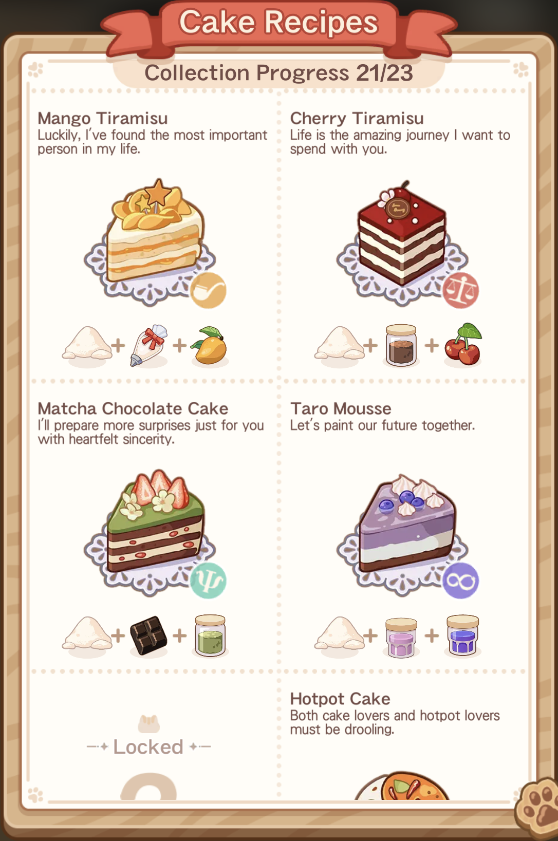 Cooking Trials: 🍰 // my favorite cakes🔸{gallery post} Tears of Themis ...
