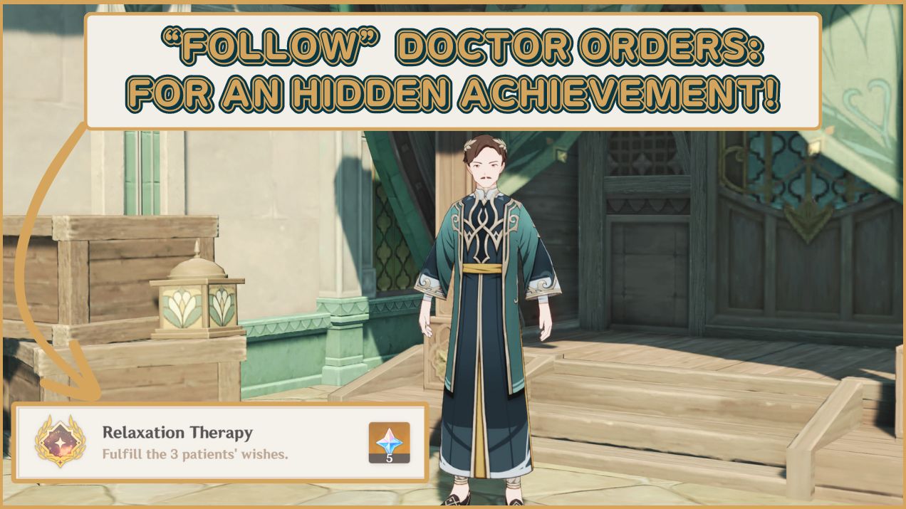 {Commission Hidden Achievement} ~ “Follow” Doctor’s Orders for ...