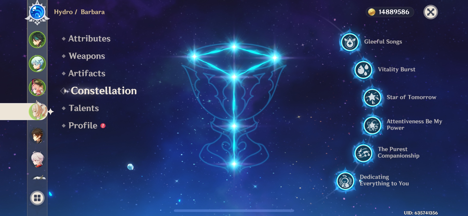 It’s about time!! After three years of playing/maining Barbara, she is finally C6! Genshin ...