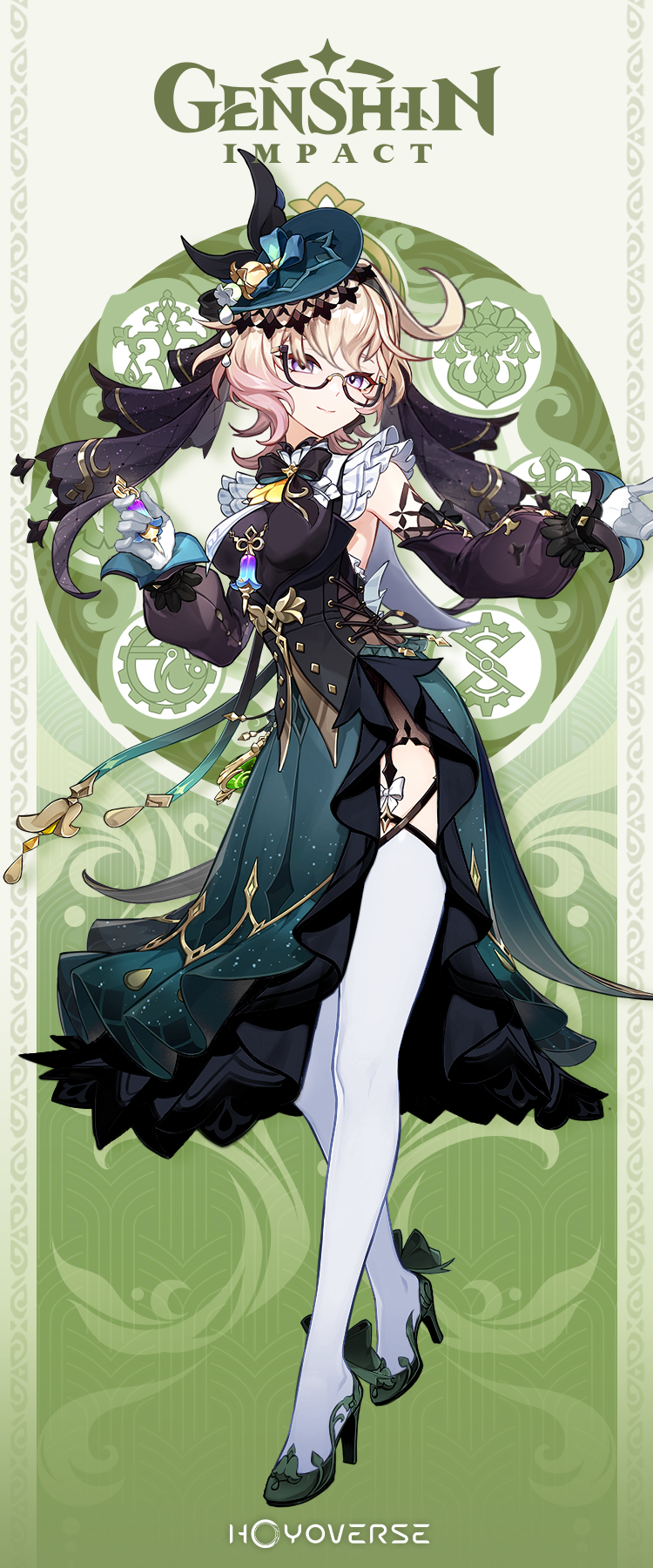 Emilie redesign cuz people seem to hate the official art Genshin Impact ...