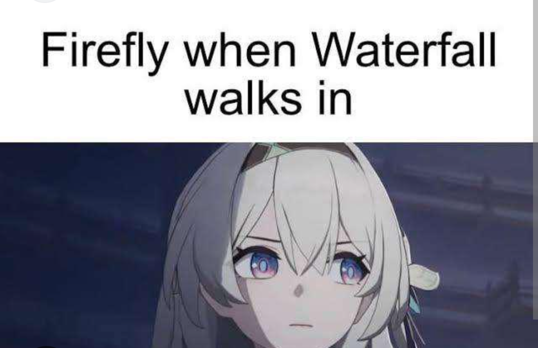 Firefly when waterfall walks in Genshin Impact | HoYoLAB