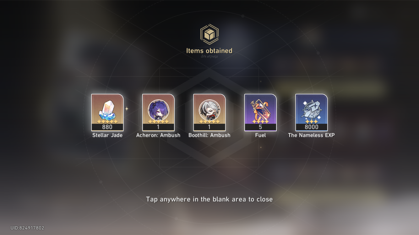 i finally bought bp for boothill icon!! its all or nothing Honkai: Star ...