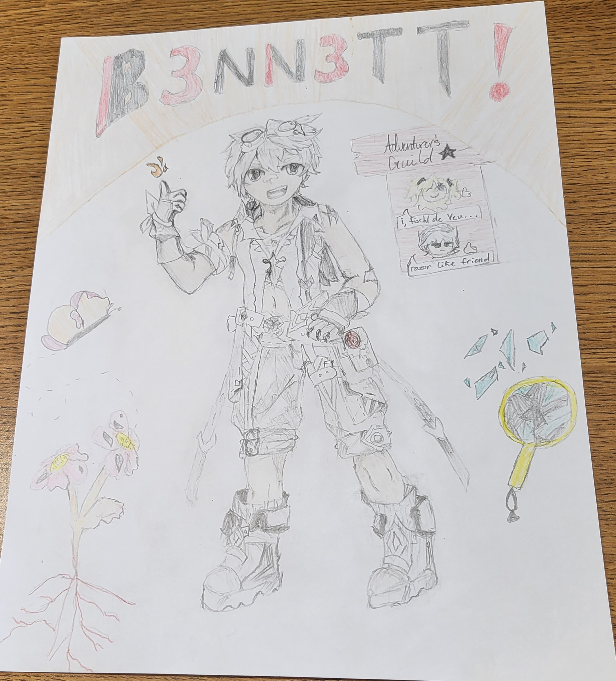 BENNETT FAN ART!! Genshin Impact | HoYoLAB