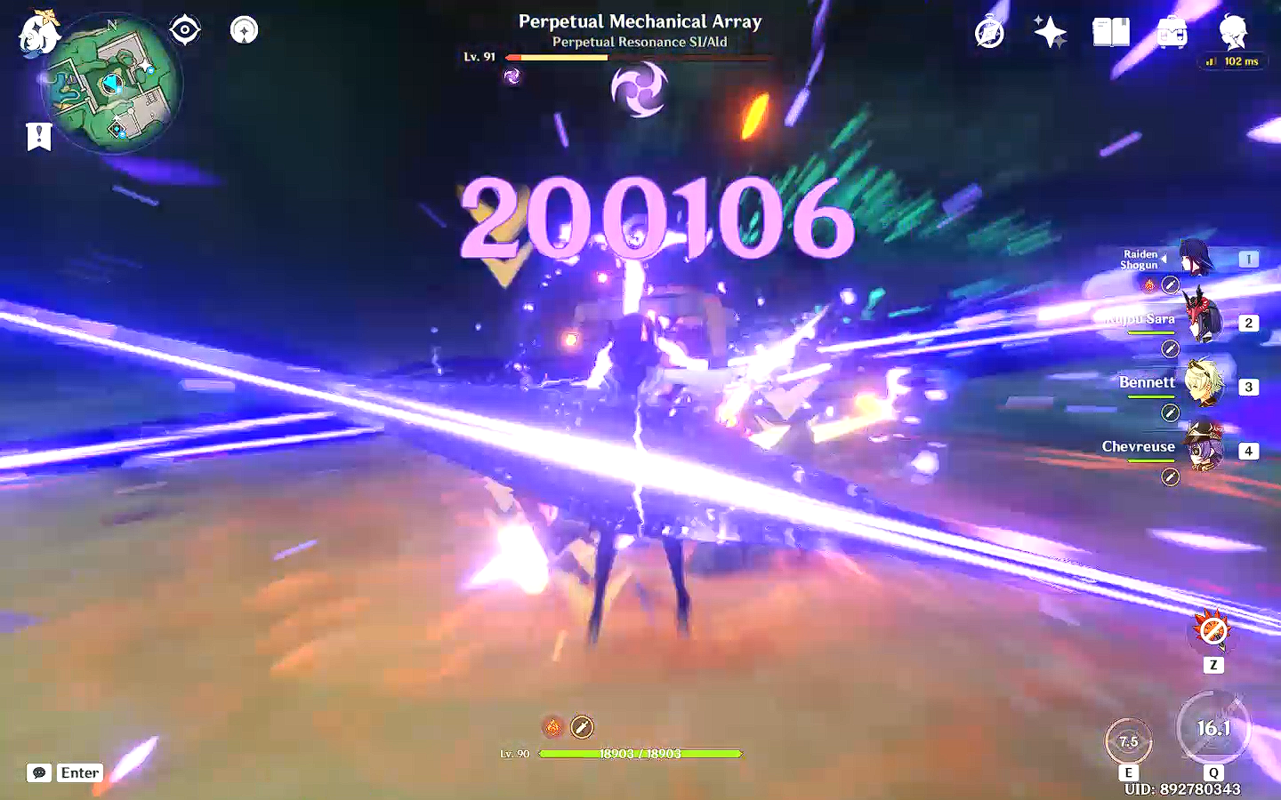 200k finallyy💜😌 more progress.. Genshin Impact | HoYoLAB