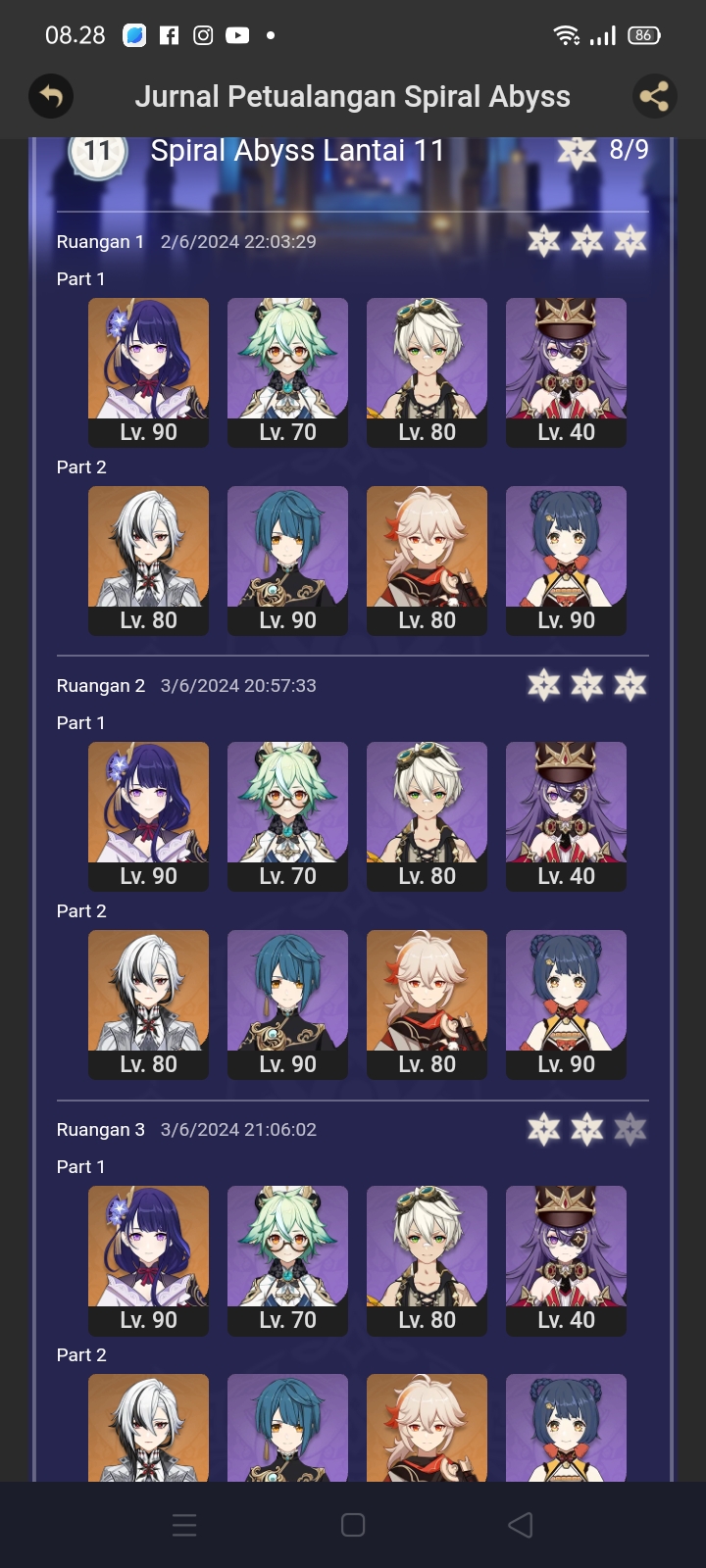 Butuh Pencerahan Puh Udh 3x Spiral Musuh Sama Masih Gak Tembus :'( Genshin Impact | HoYoLAB