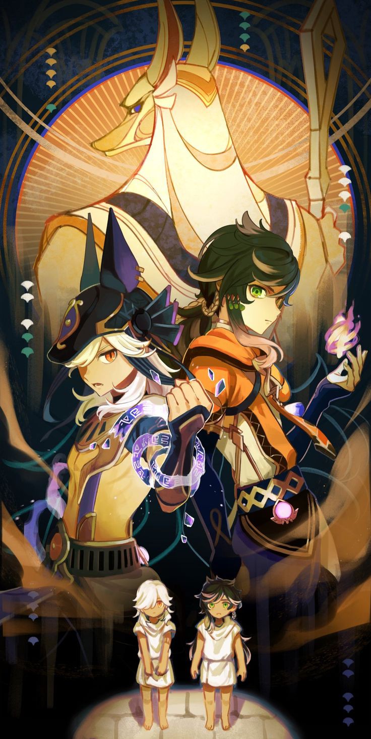 Cyno and Sethos are connected through a great sage from Sumeru's past ...