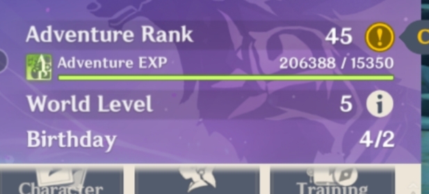 200000 EXP AT ADVENTURE RANK 45...!!! Genshin Impact | HoYoLAB