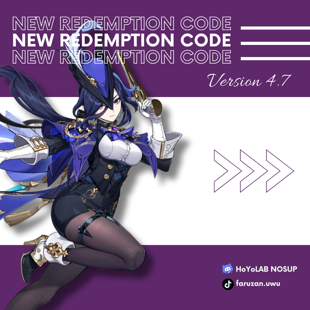 New Redemption Code v4.7 | Genshin Impact🔥 Genshin Impact | HoYoLAB