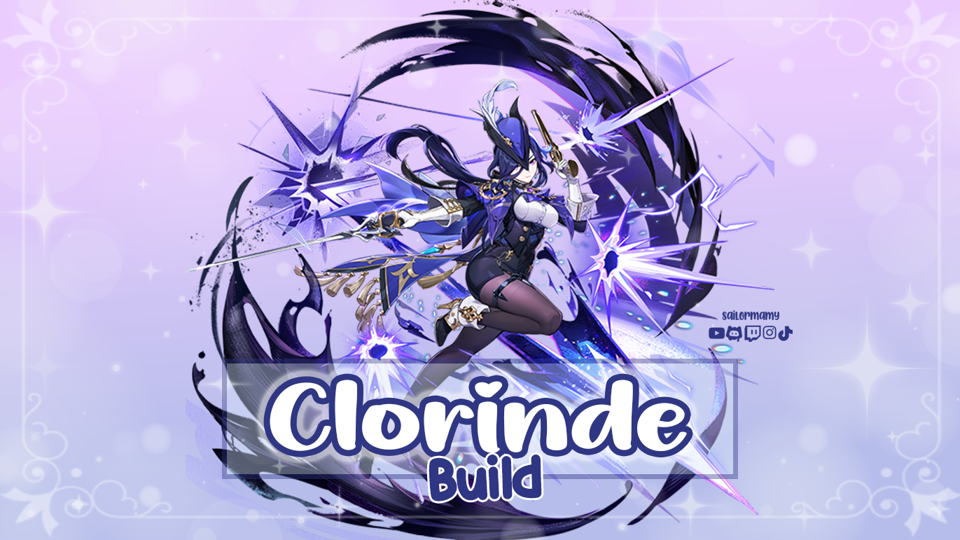 [Version 4.7 ] Clorinde 🎀 Guide, Build and Materials Genshin Impact ...