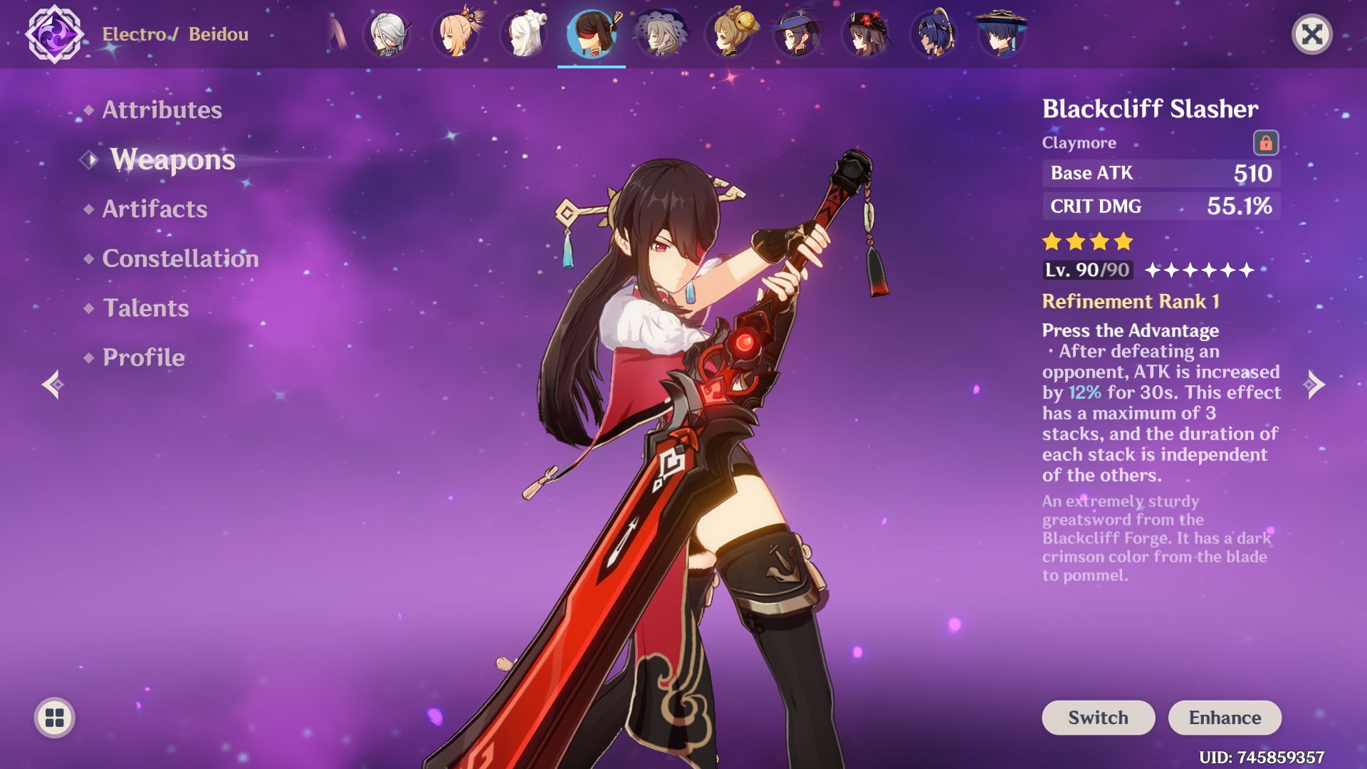 Best Weapon for Beidou and Her Signature Genshin Impact | HoYoLAB