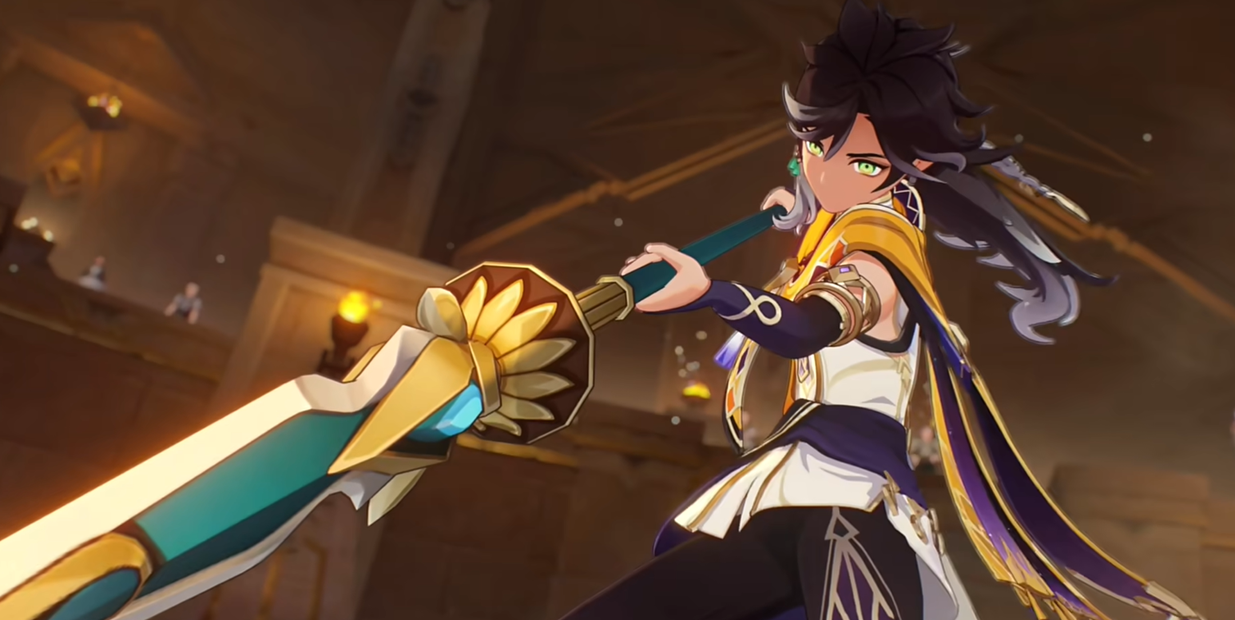 WOW! The first character with two charged shot animations! Genshin ...